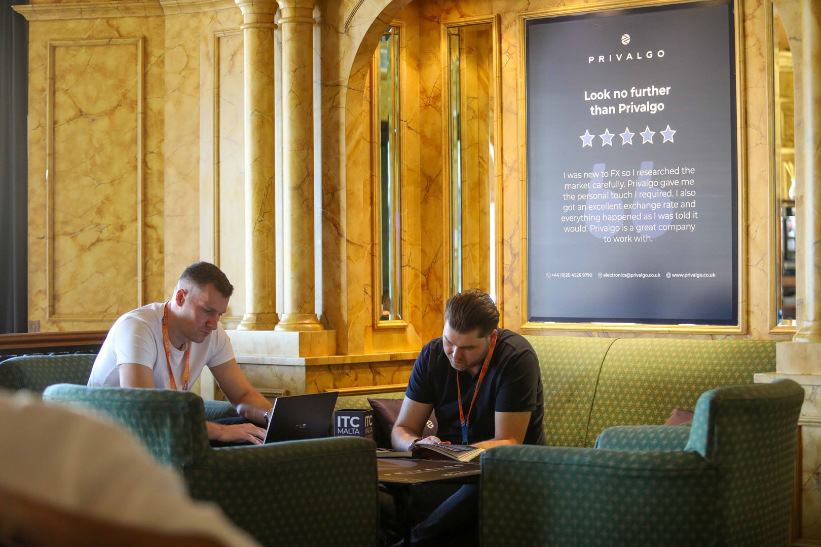 ITC 2024 Networking Lounge Photo Gallery | 800+ delegates from 50 countries